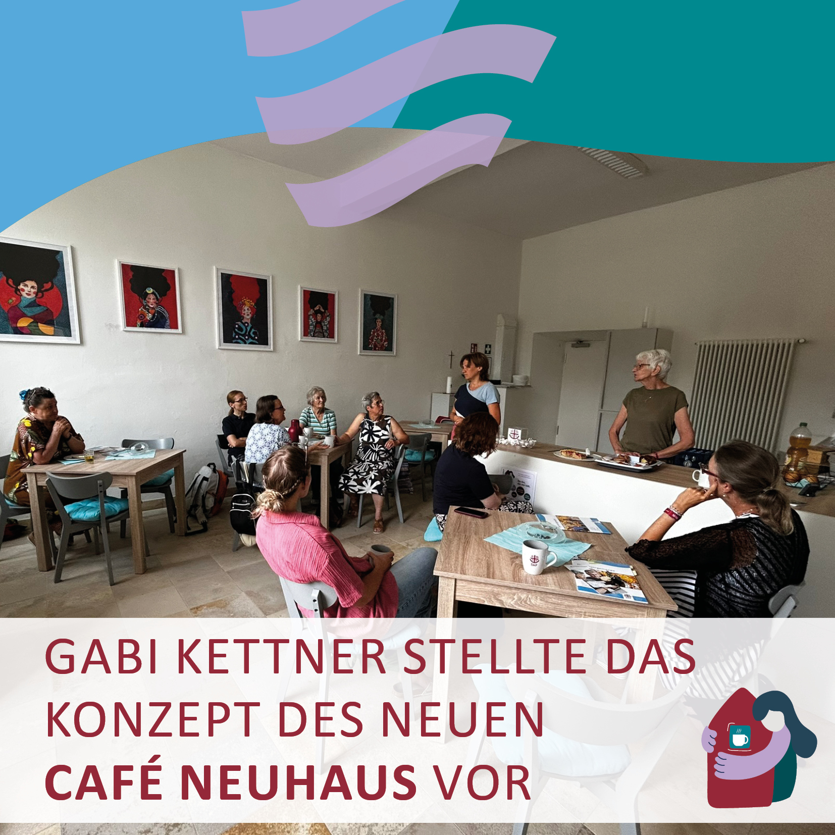 CAFÉ LUNA zu Besuch beim SkF Betreuungsverein und im Café NeuHaus – SkF Ingolstadt